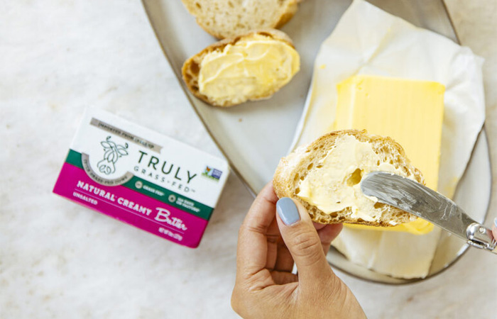 Natural Creamy Unsalted Butter - Truly Family Farms